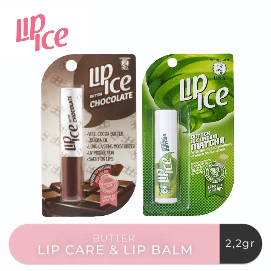 Jual RAYA LIP ICE Butter Matcha / Chocolate 2g | Shopee Indonesia