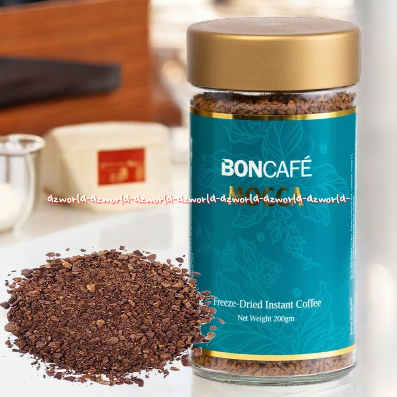 Jual Boncafe Mocca 200gr Freeze Dried Instant Coffee Bon Cafe Moka Bubuk Kasar Kemasan Kaleng ...