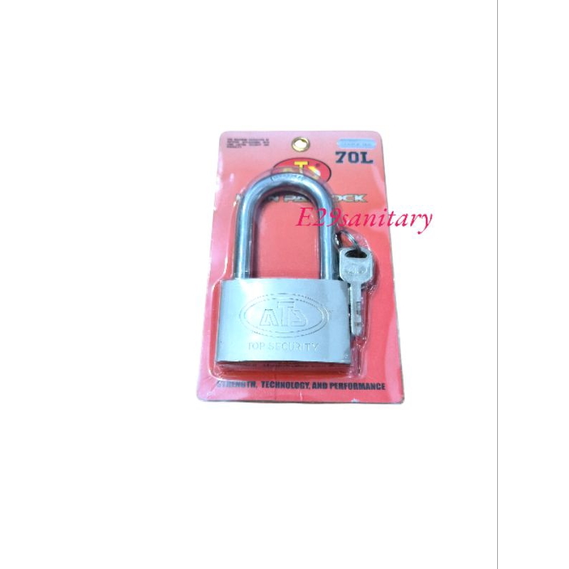 Jual ATS 70 PANJANG Gembok Besi Nekel ATS Iron Padlock ATS 70 mm LONG ...