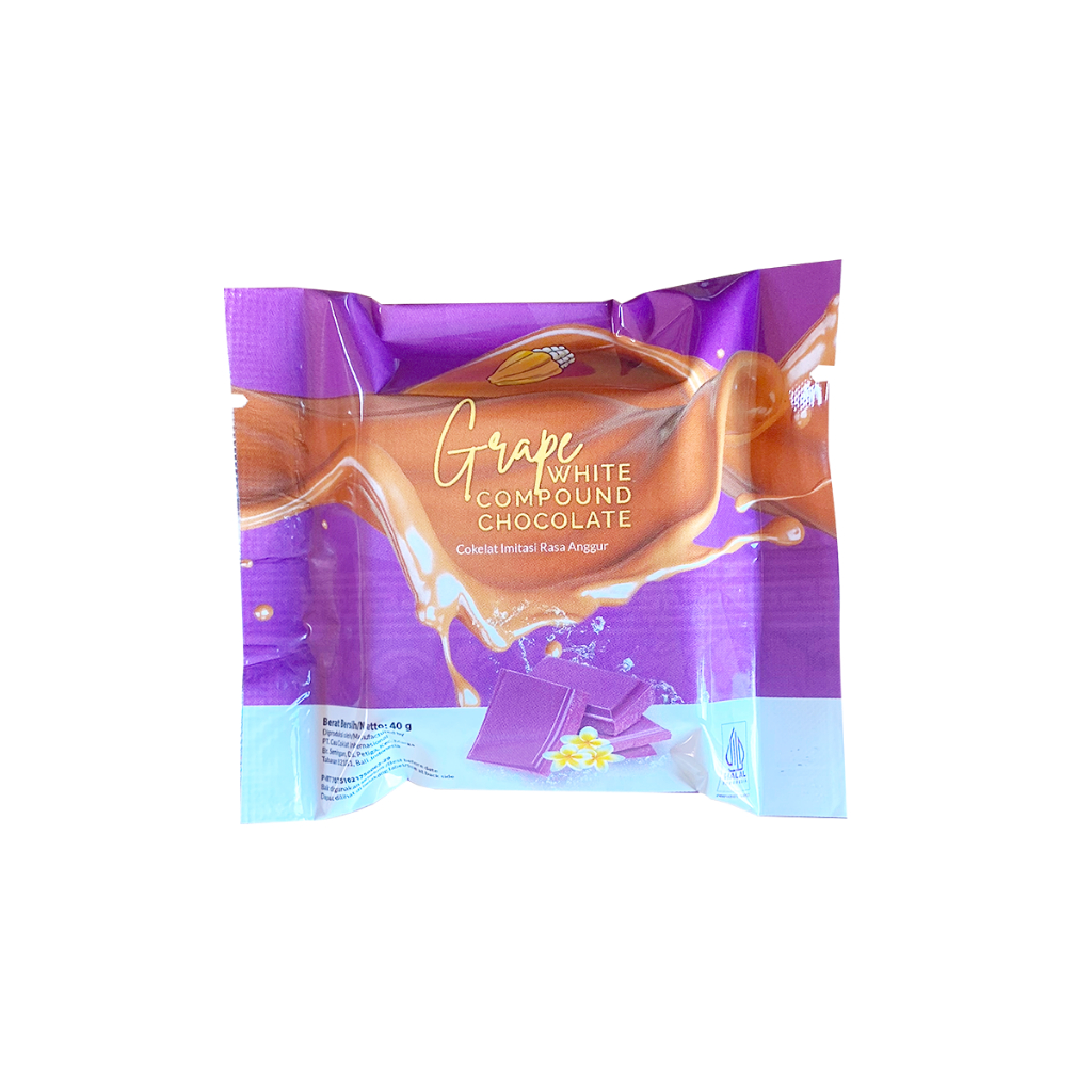 Jual Grape Compound Chocolate-40g | Shopee Indonesia