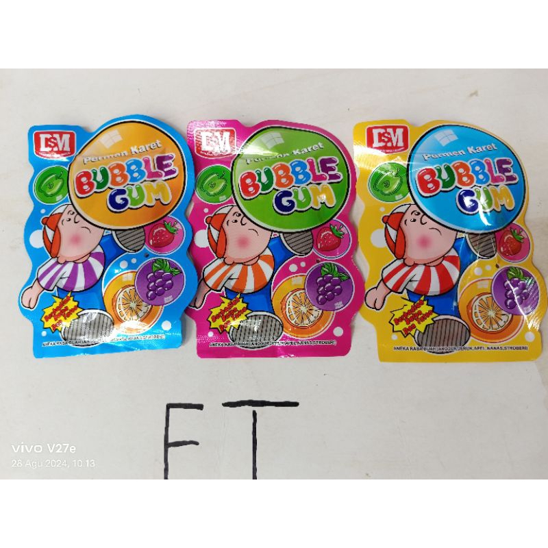 Jual permen bubblegum berhadiah balon dan tatoo 30 pcs | Shopee Indonesia