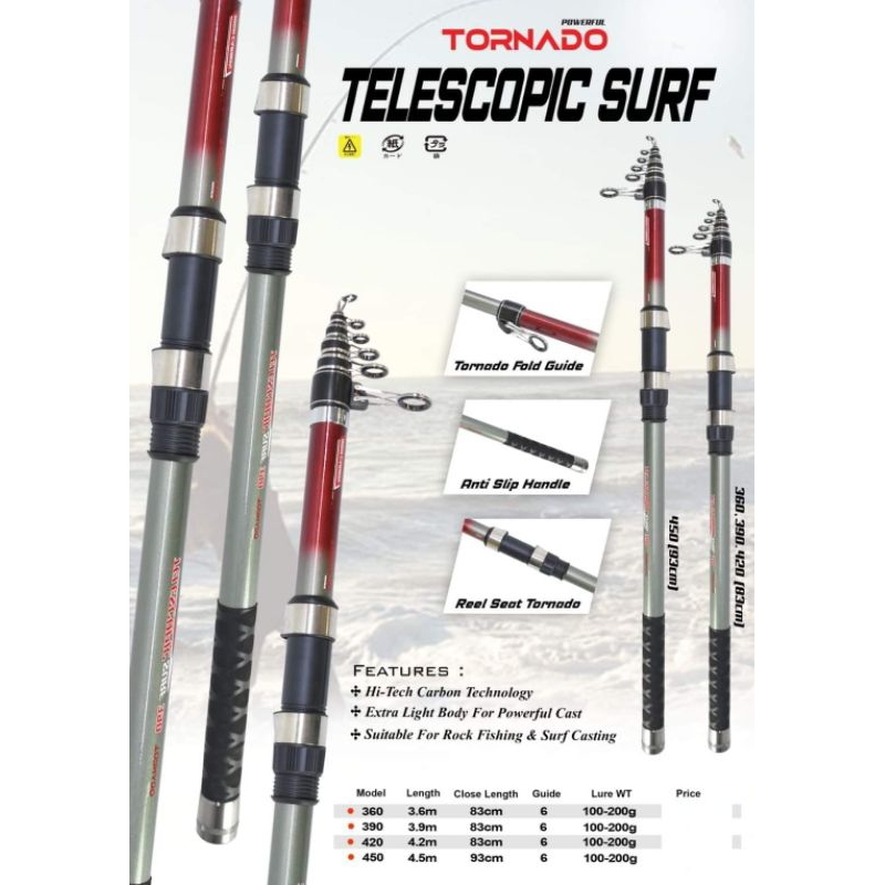 Jual JORAN SURF TORNADO TELESCOPIC | Shopee Indonesia