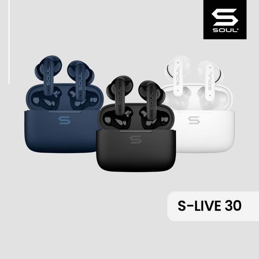 Jual SOUL S Live 30 TWS Bluetooth Earphone Low Latency ENC True ...