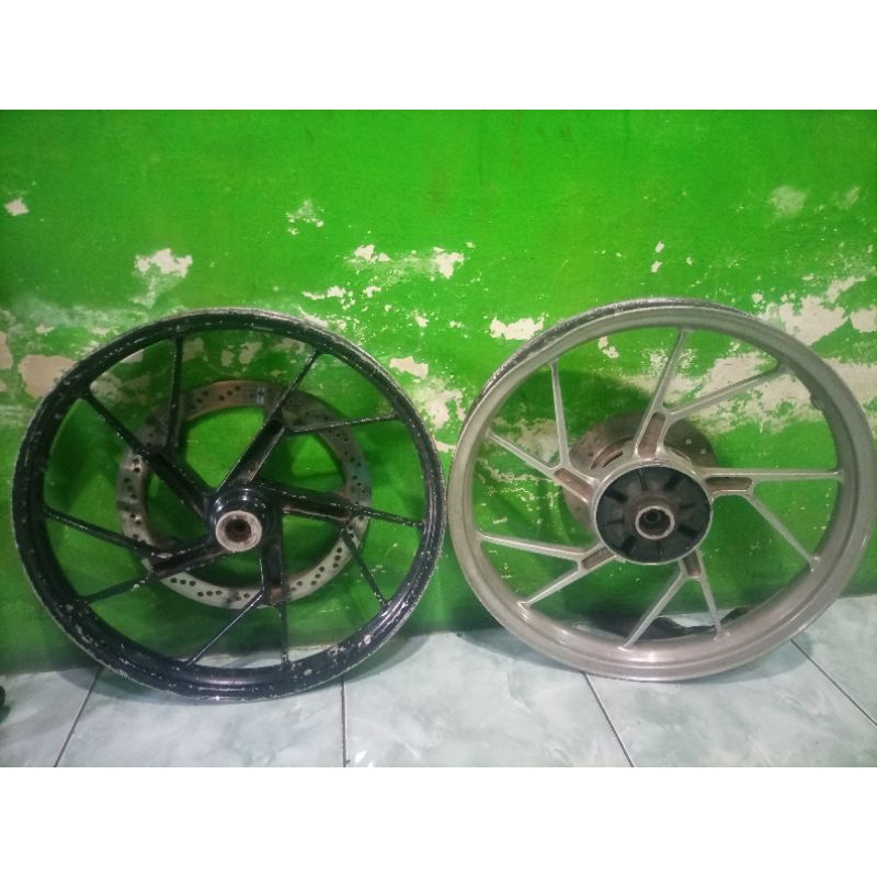 Jual VELG VELK SUZUKI SHOGUN SP SET PIRINGAN DEPAN BELAKANG ORIGINAL ...