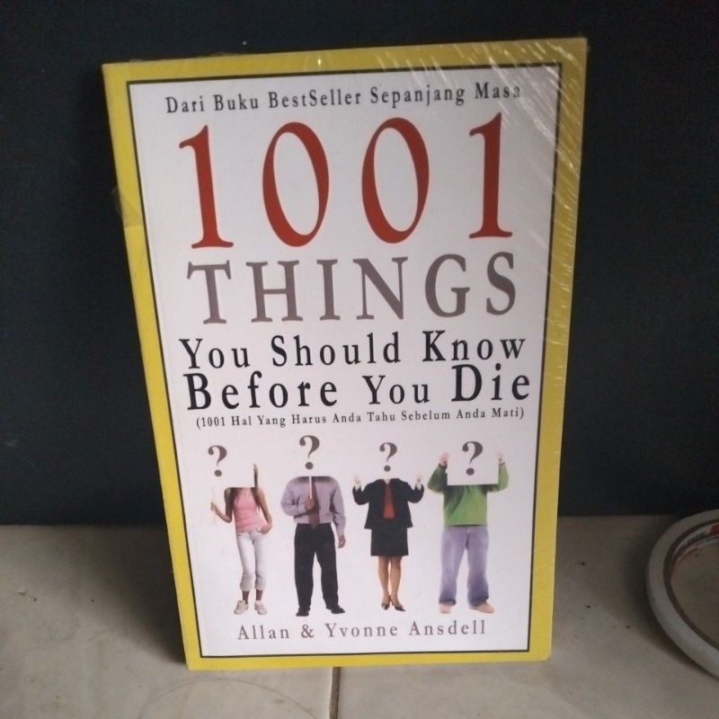 Jual 1001 Things You Should Know Before You Die (1001 Hal yang Harus ...