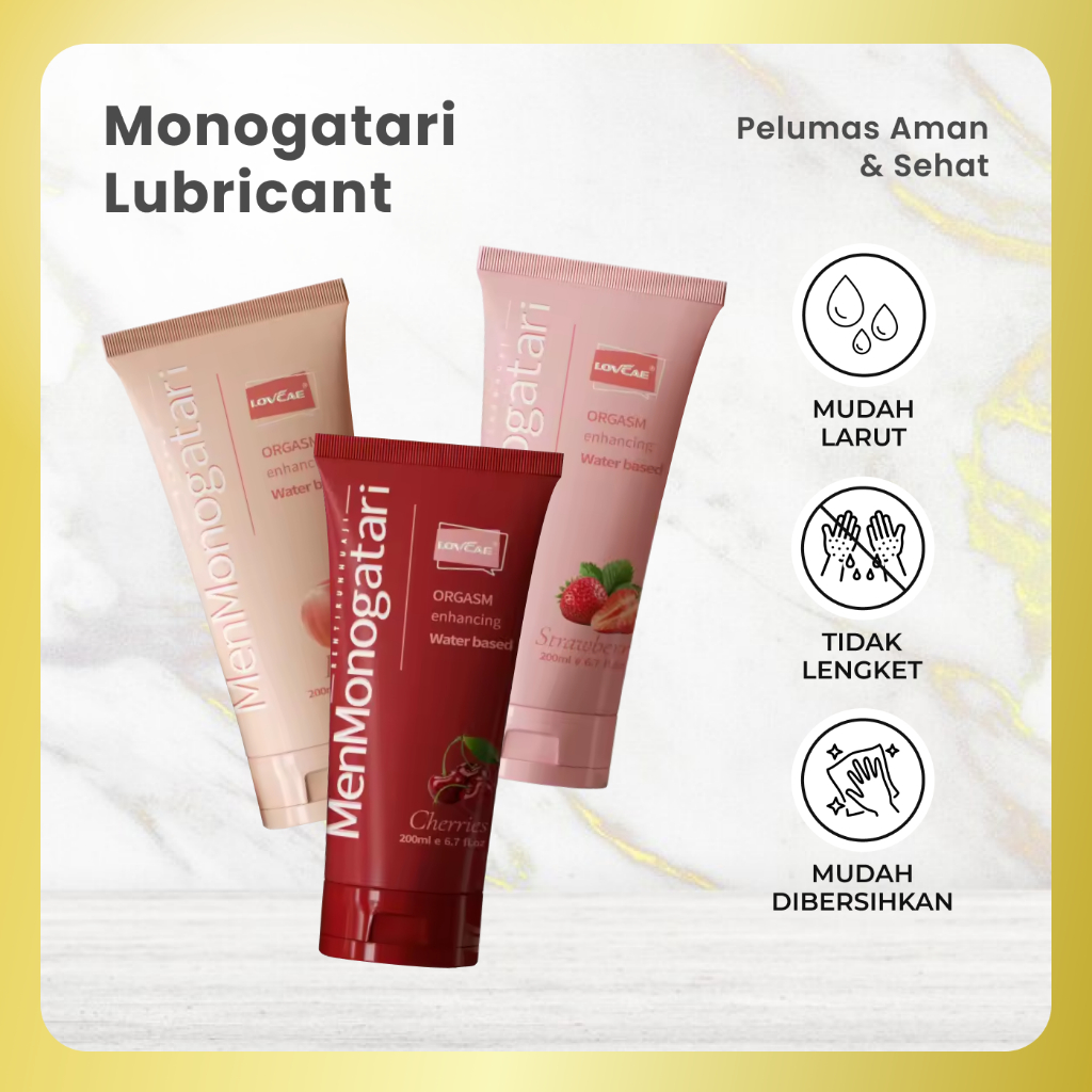 Jual Lubricant Monogatari Pelumas Gel Minyak Pelicin Hubungan Pelumas ...