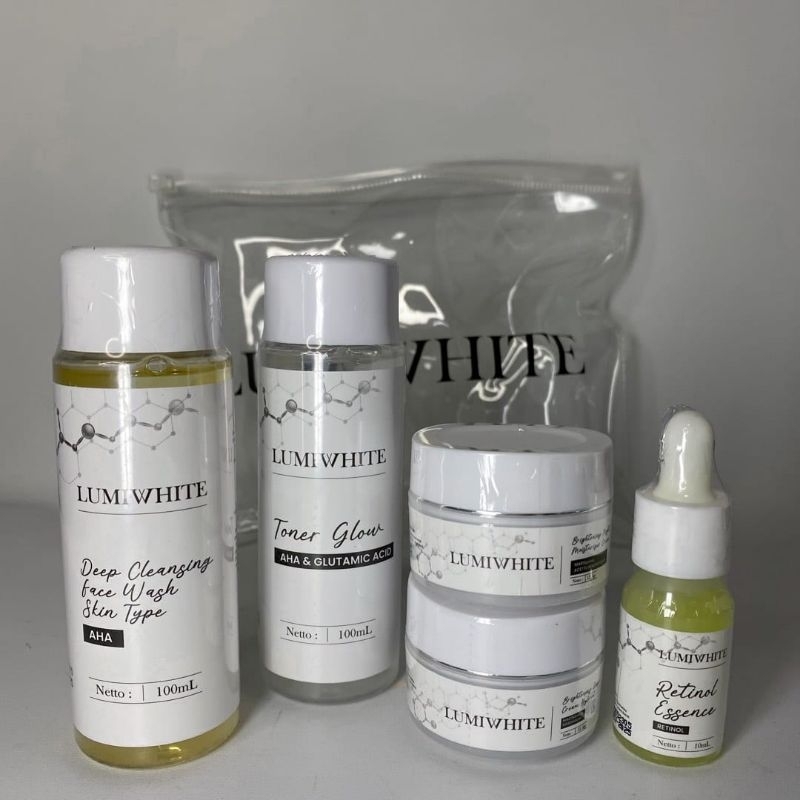 Jual LUMIWHITE SKINCARE PAKET BRIGHTENING SERIES / WHITENING SERIES ...