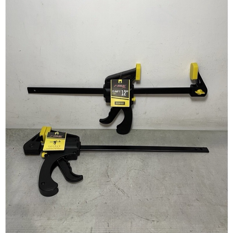 Jual Clamp F 12" inch solid / alat penjepit kayu / alat jepit besi baja ...