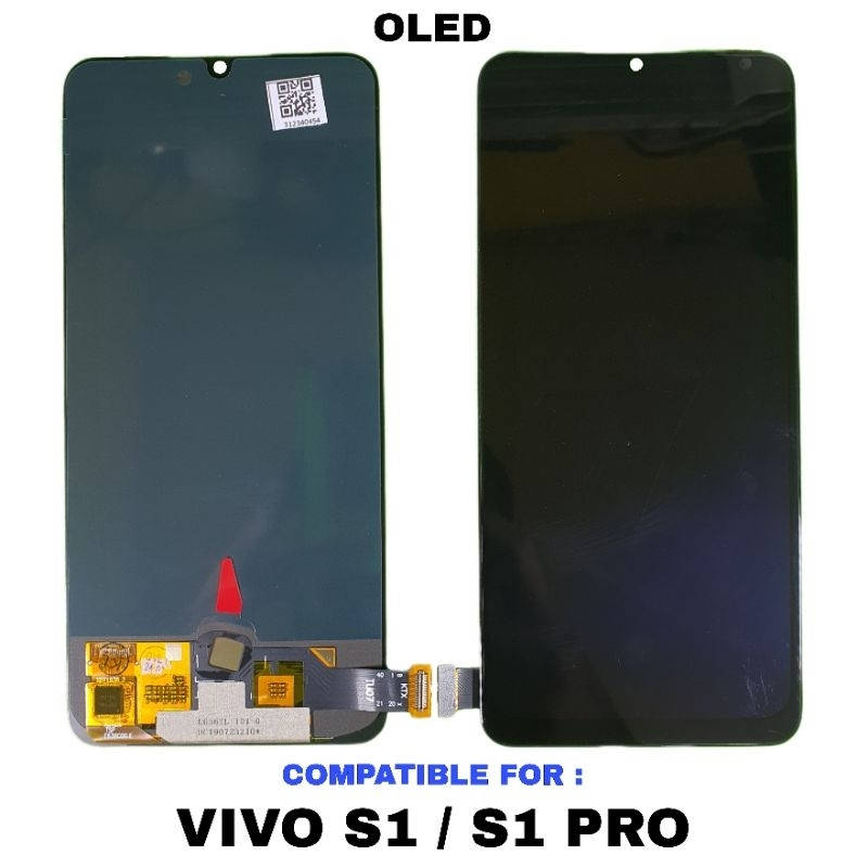 Jual LCD VIVO S1 OLED BLACK+TS /S1 PRO/Y7S/Y9S (FINGERPRINT) | Shopee ...