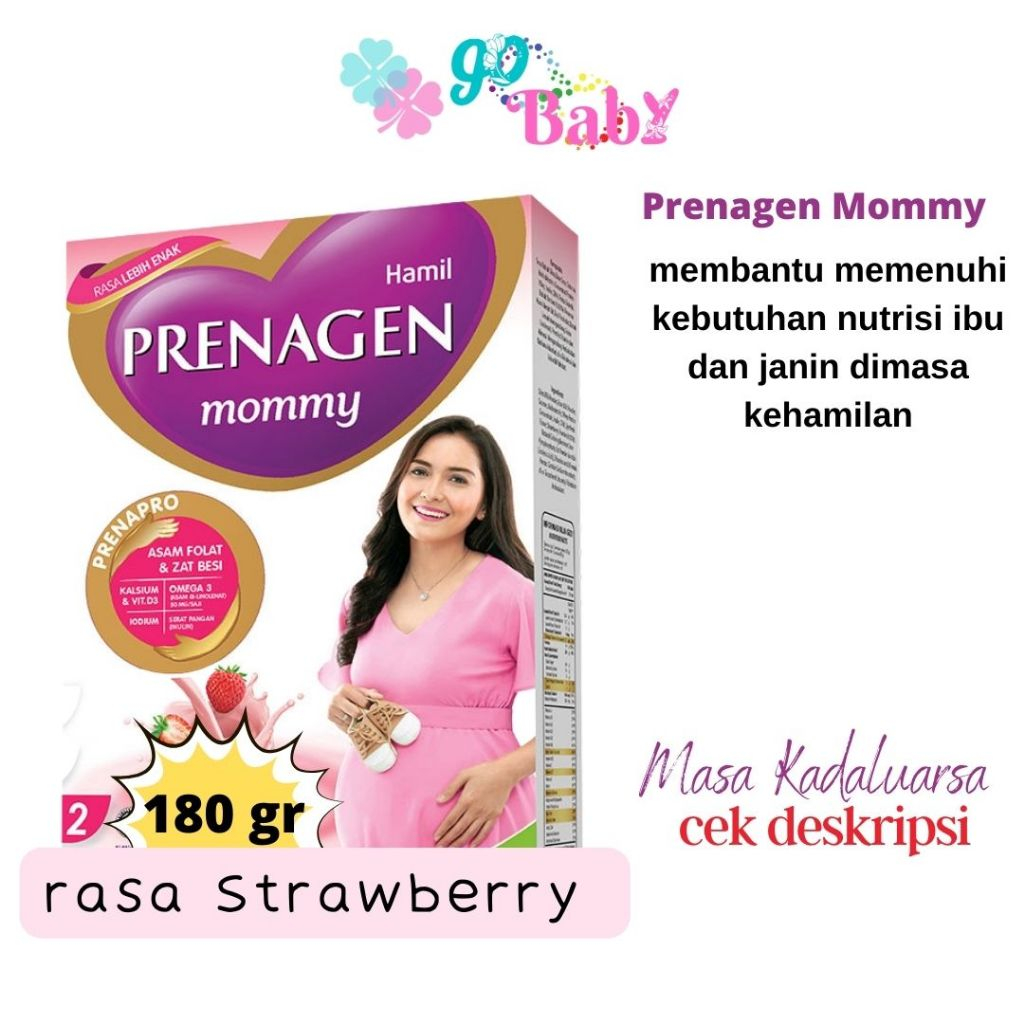 Jual prenagen mommy strawberry 180 gr & 360 gr | Shopee Indonesia