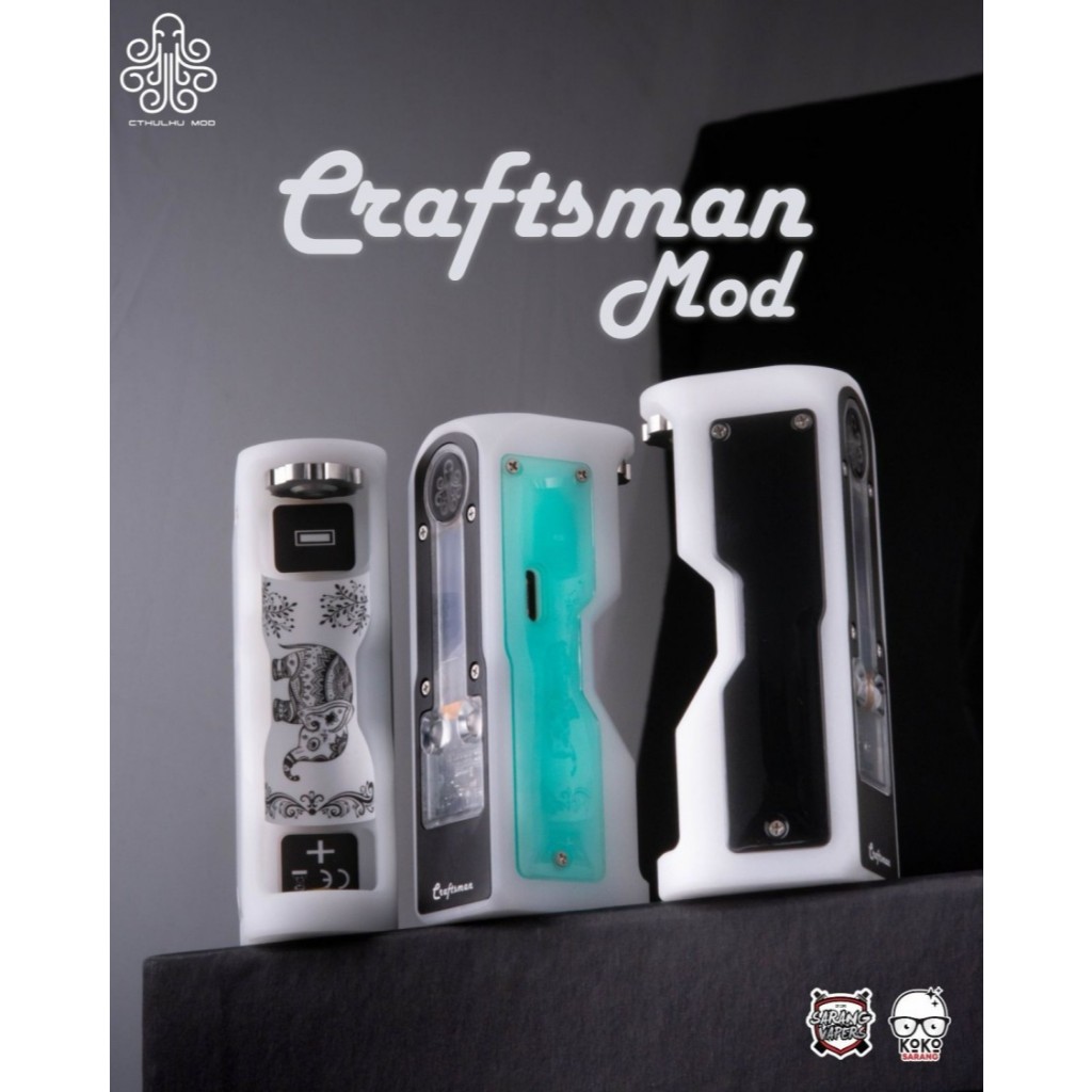 Jual Craftsman 85W 18650 MOD ONLY Authentic by Cthulhu Mod | Shopee ...