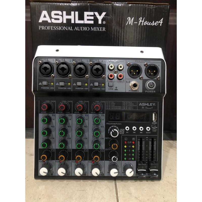 Jual mixer audio ashley m house 4 original 4ch mono | Shopee Indonesia