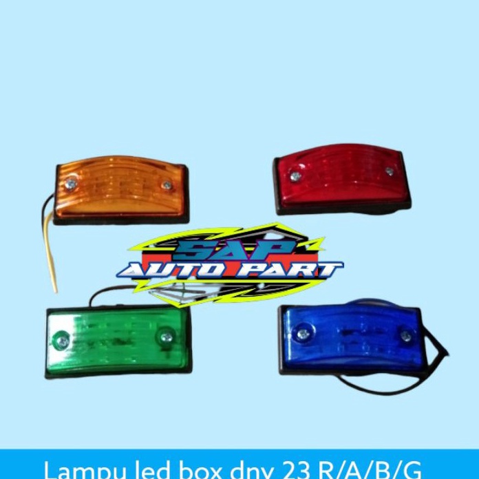 Jual UPGRADE Lampu box universal model led DNY 23 24 dan 12 volt pilih ...