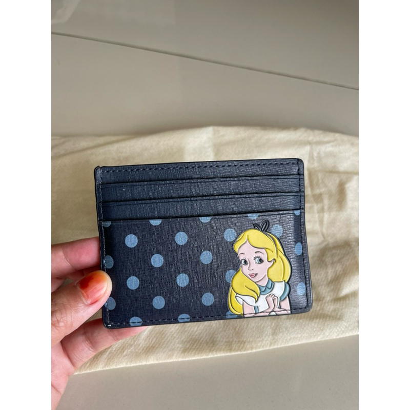 Jual Dompet Kartu Original KS - Card Case Kate Spade x Disney Alice in ...