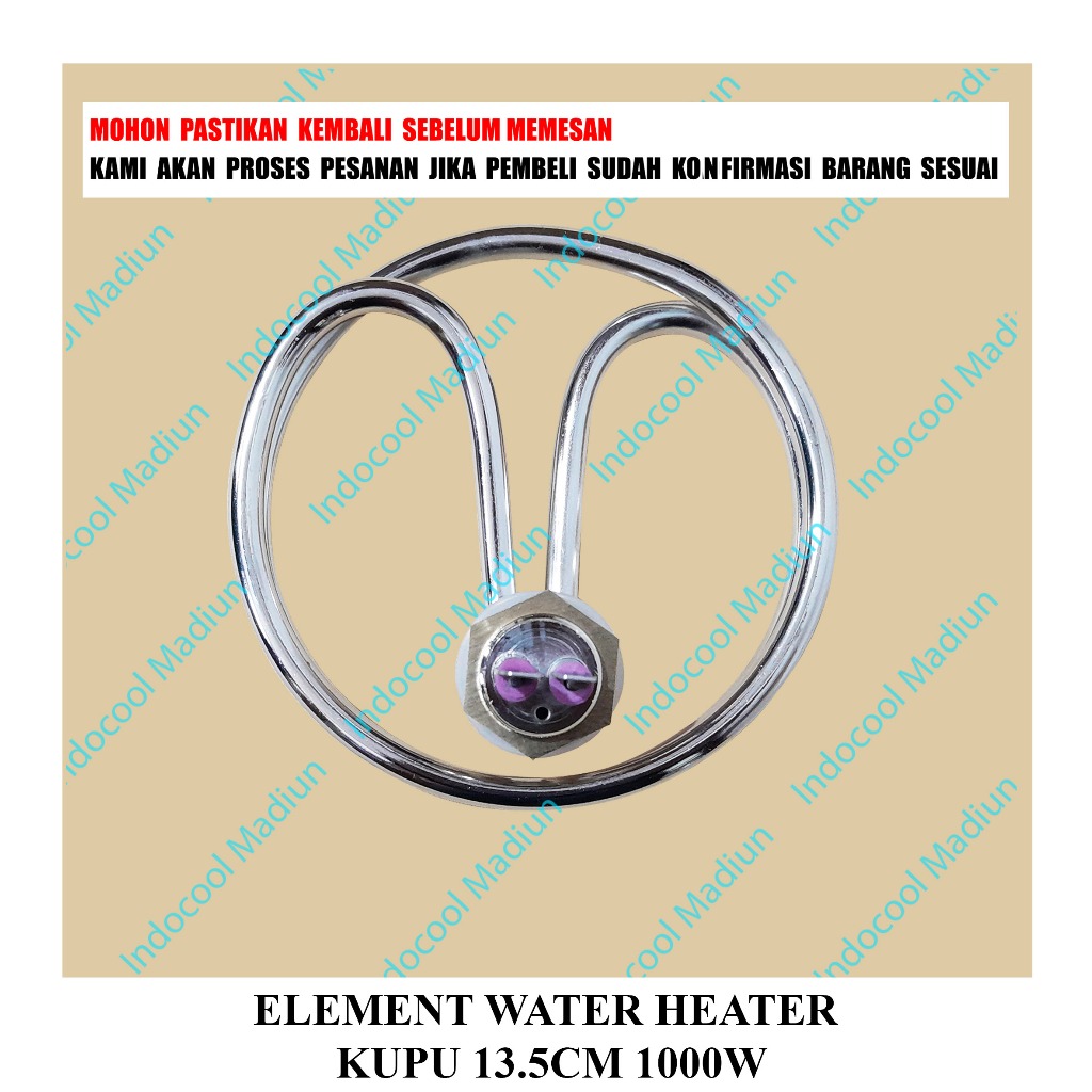 Jual EWK1 ELEMENT PEMANAS AIR / ELEMEN / ELEMENT WATER HEATER KUPU 13 ...