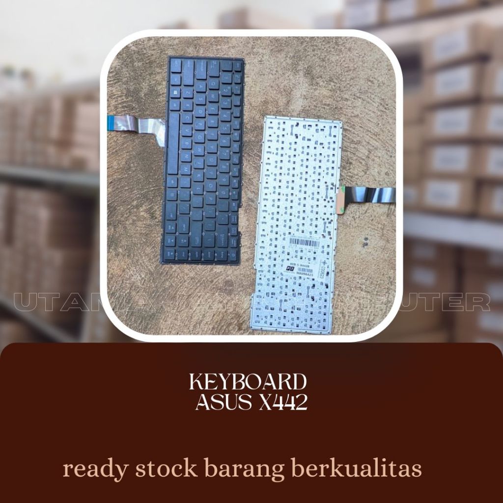 Jual KEYBOARD ASUS X442 A442U A442UF A442UQ A442UR X442U X442 | Shopee ...