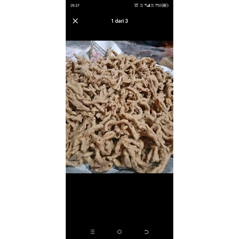 Jual usus crispi ayam bawang (500g) | Shopee Indonesia
