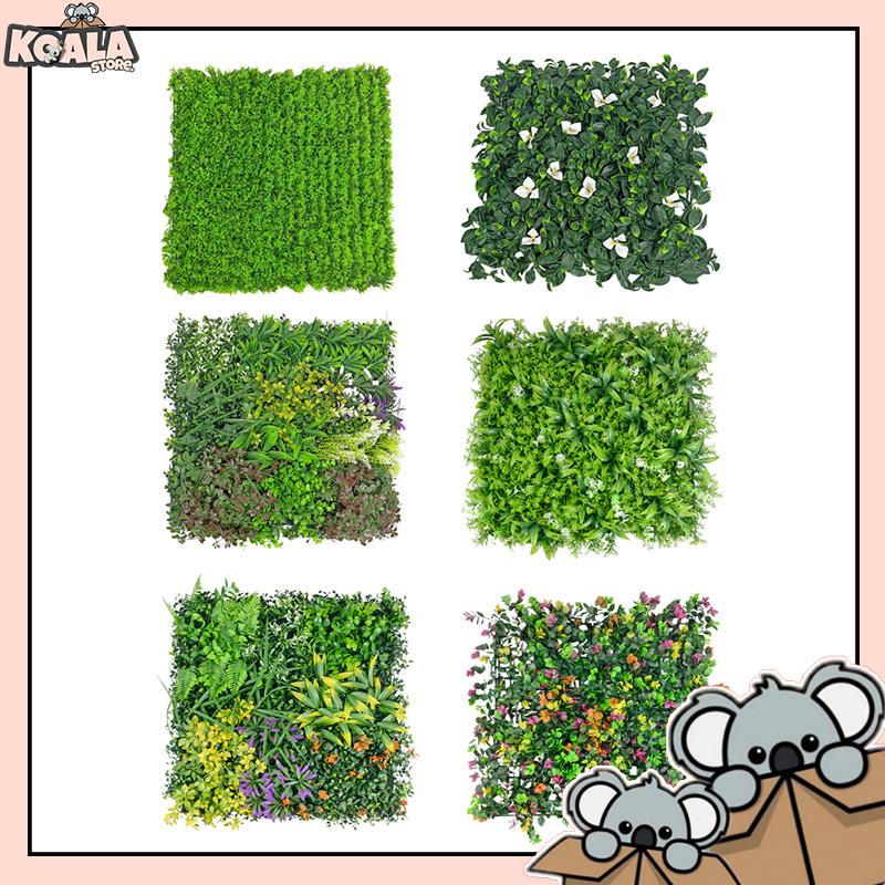 Jual Rumput Dinding Sintetis Dekorasi Dinding 50cm x 50cm Daun Hias ...