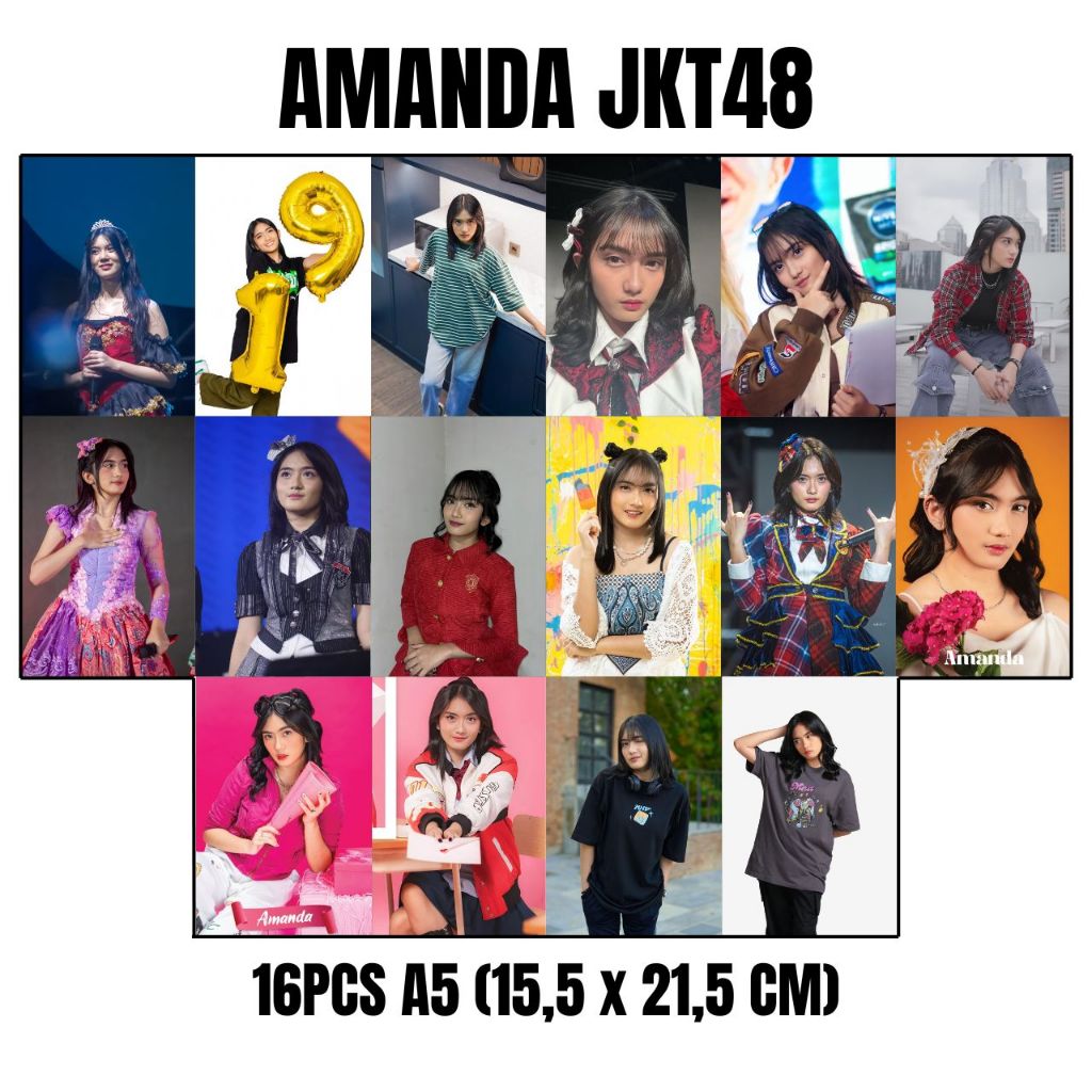 Jual Poster dinding Amanda JKT48 | Shopee Indonesia