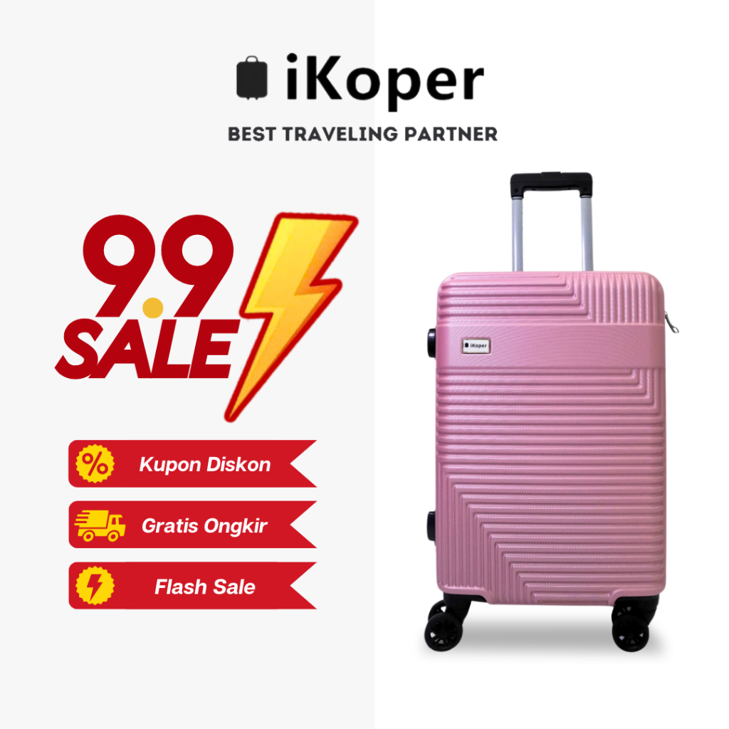 Jual [iKoper] Koper 20 Inch Polo koper Size Koper Fiber Koper Import ...