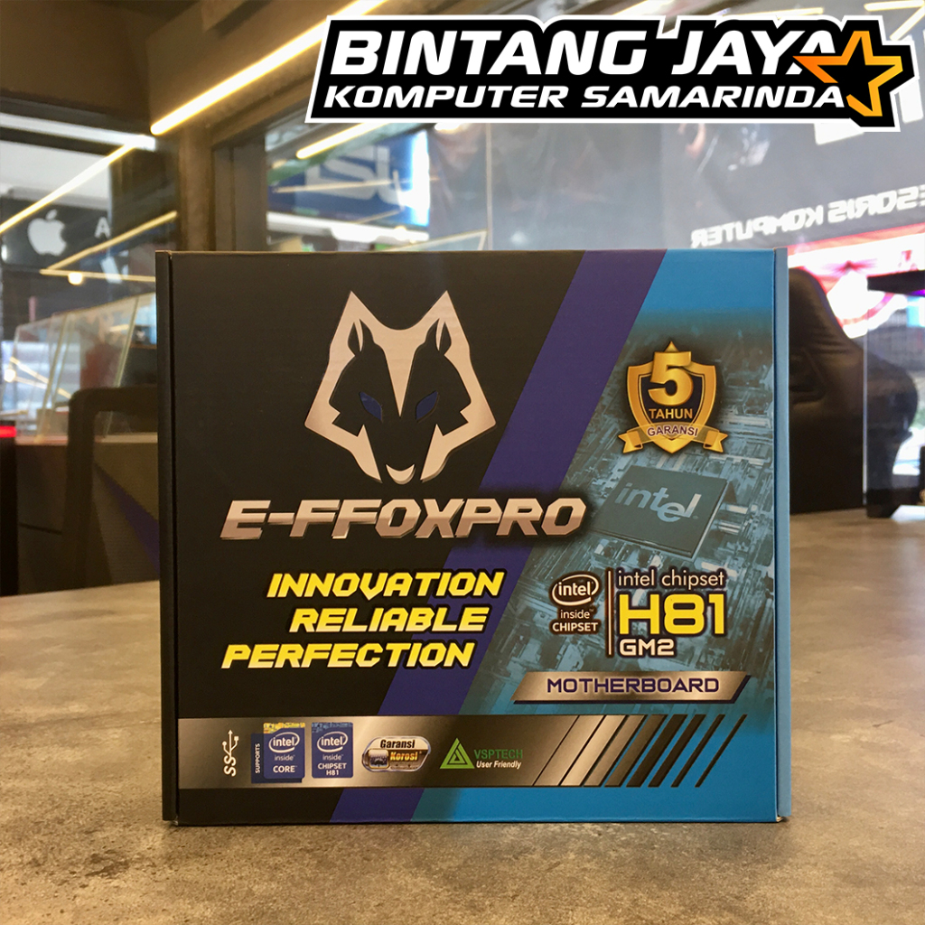 Jual Motherboard EFFOXPRO H81 GM2 DDR3 LGA 1150 M-ATX | Shopee Indonesia