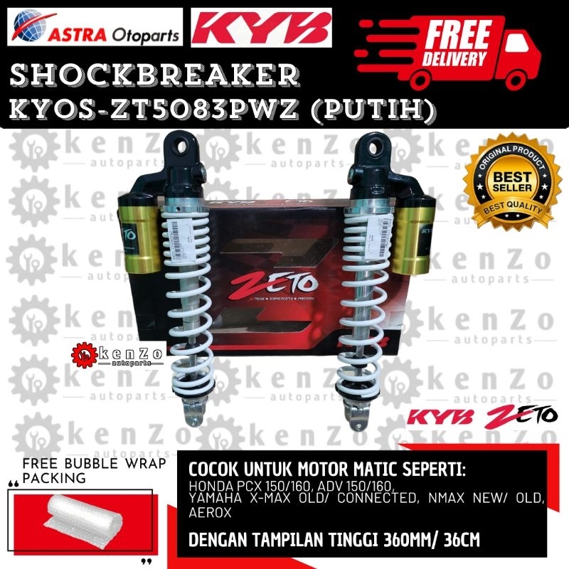 Jual [Original Shockbreaker] [Gratis Ongkir] Shock Belakang Tabung All Honda Pcx 150 160 Adv Kyb ...