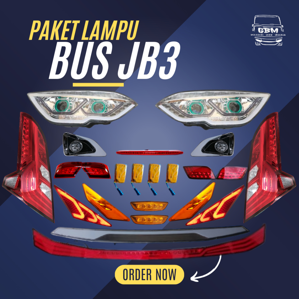 Jual PAKET LAMPU BUS JETBUS 3 | Shopee Indonesia