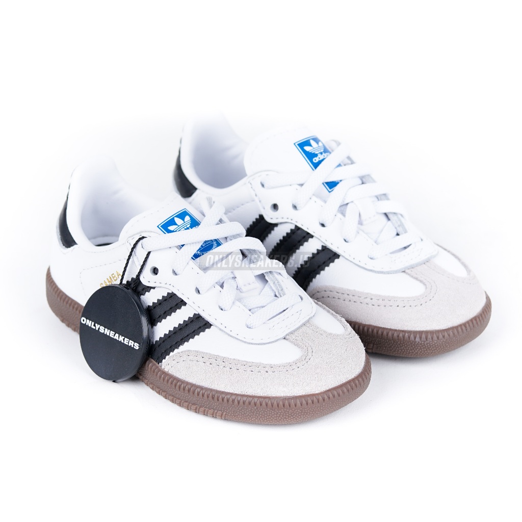 Jual ADIDAS SAMBA OG CLOUD WHITE CORE BLACK KIDS | Shopee Indonesia