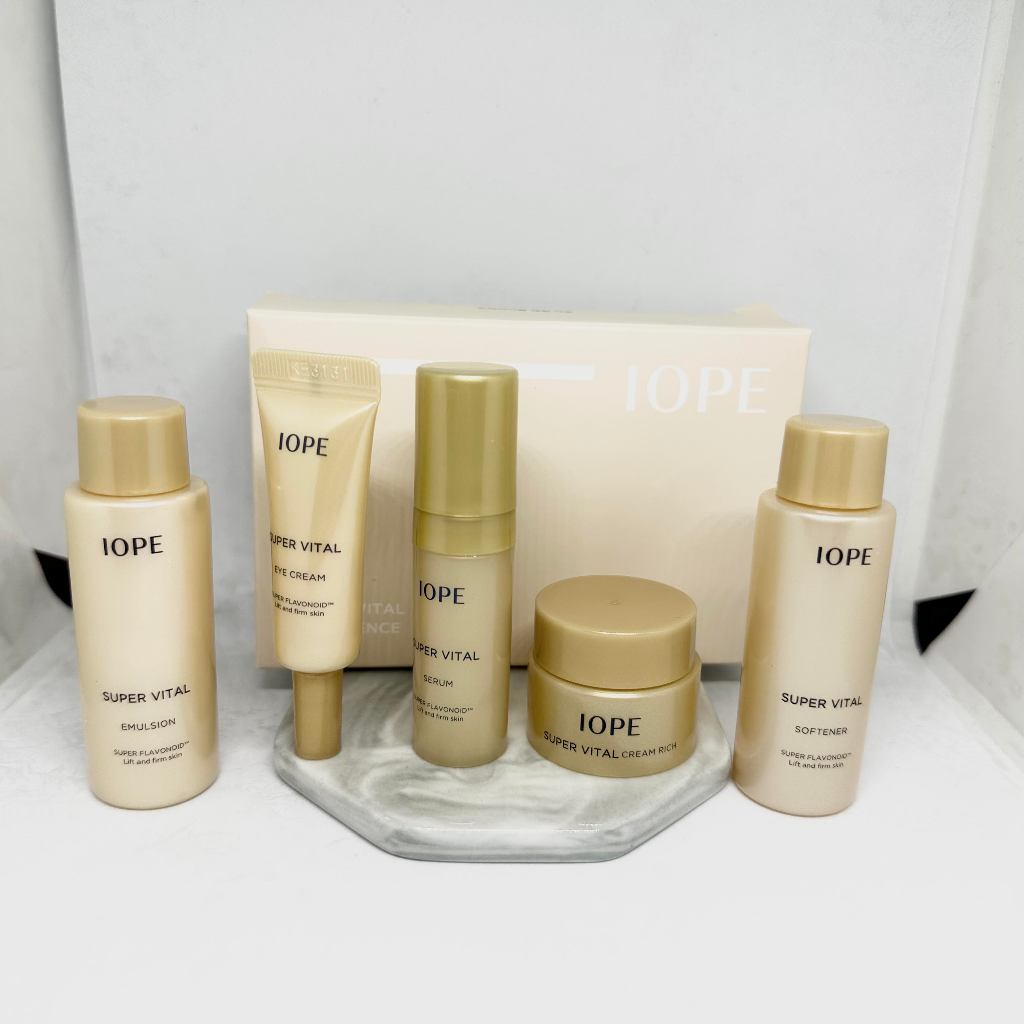 Jual IOPE Super Vital Travel Set 5 Items | Shopee Indonesia