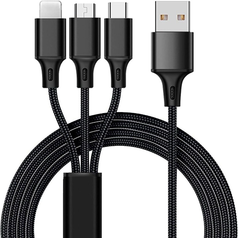 Jual KABEL 3in1 TYPE C MICRO LIGHTING FOR ANDROID DAN IP/KABEL ...