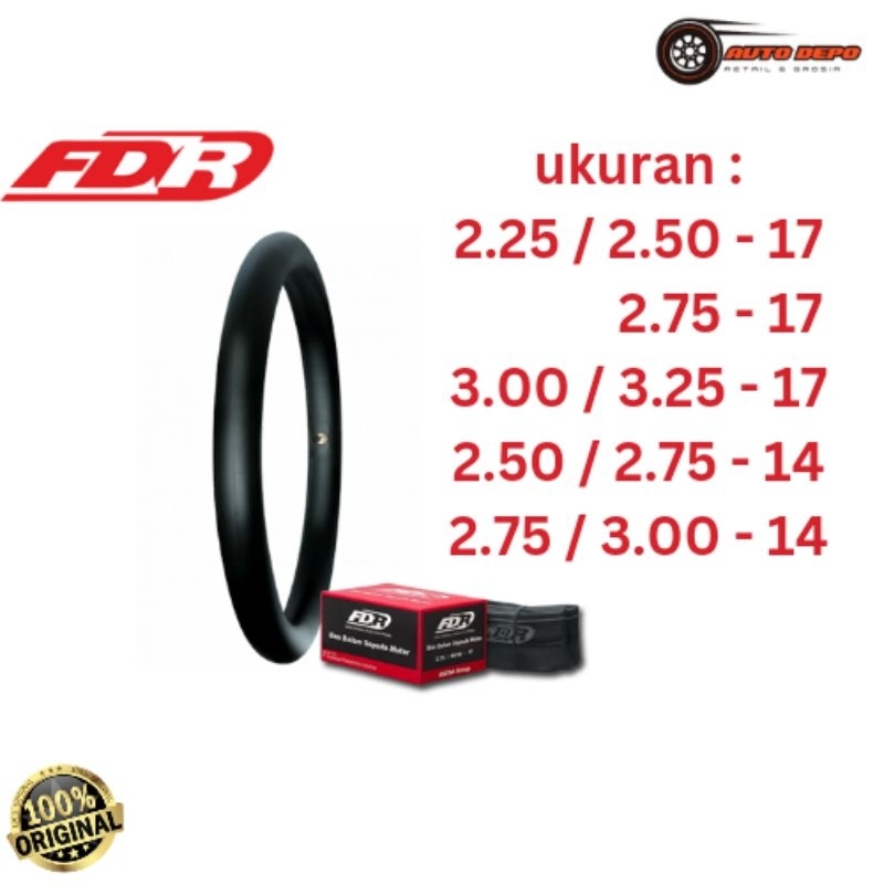 Jual BAN DALAM MERK FDR RING 14 DAN 17 ORIGINAL | Shopee Indonesia
