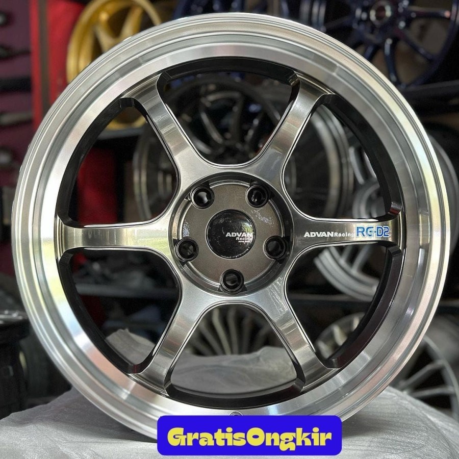 Jual velg mobil ring 18 ADVAN RG D2 FLOW FORMING velg r18 zenix reborn crv | Shopee Indonesia