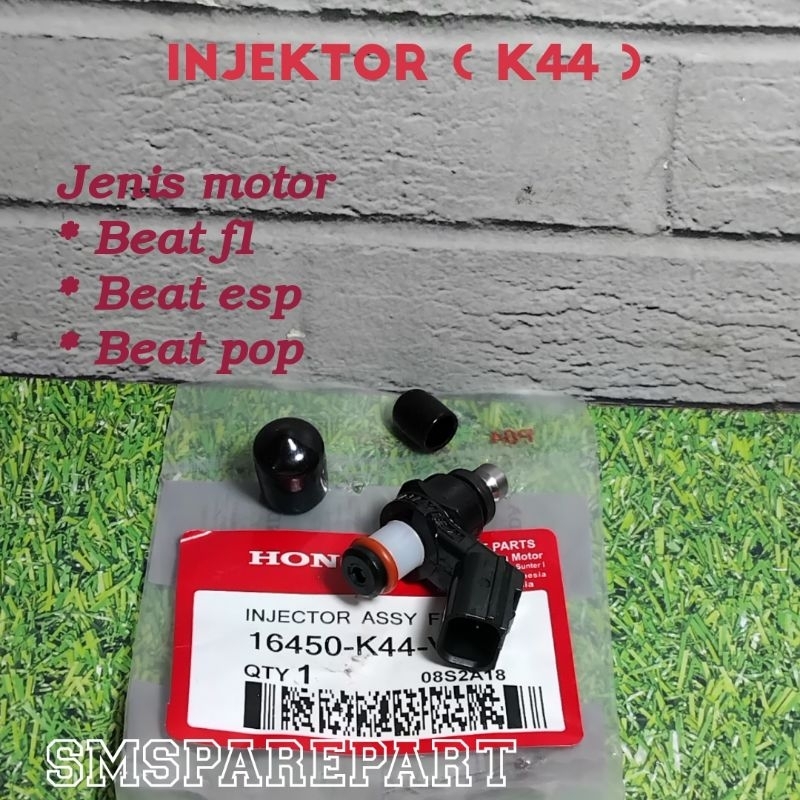 Jual ( 6 Hole ) Injektor Injector assy fuel honda Beat f1 Beat esp Beat ...