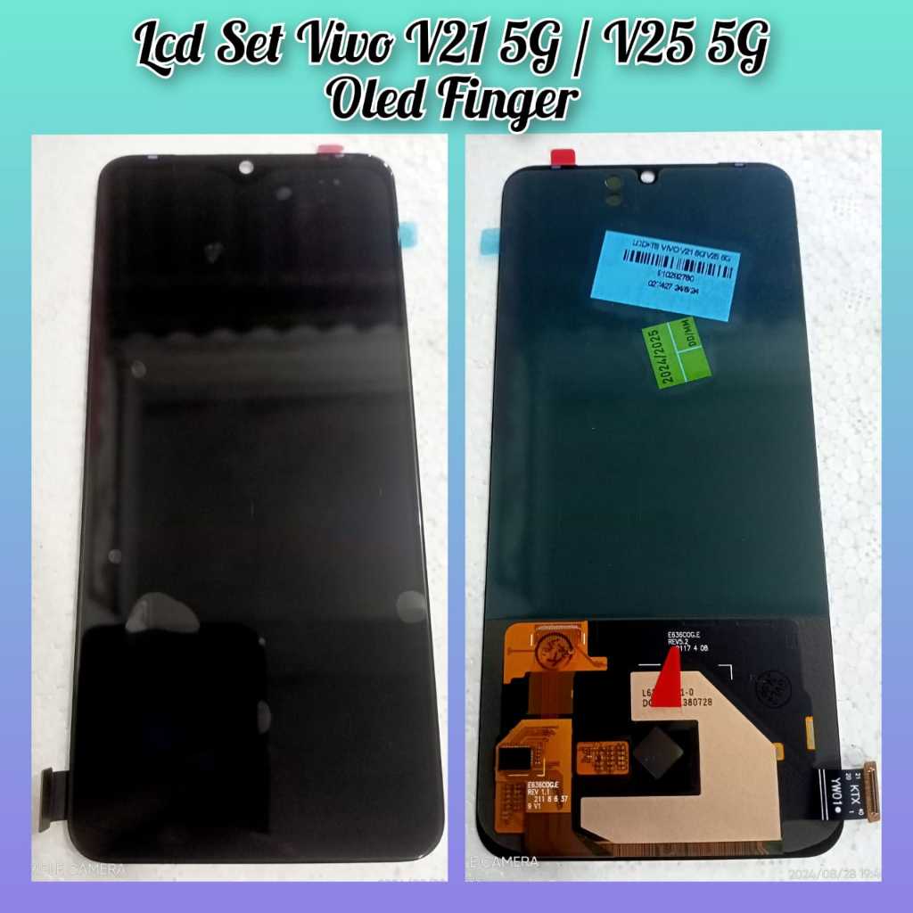 Jual Lcd Set Vivo V21 5G V25 5G V25E T1 Pro OLED Finger Lcd Fullset ...