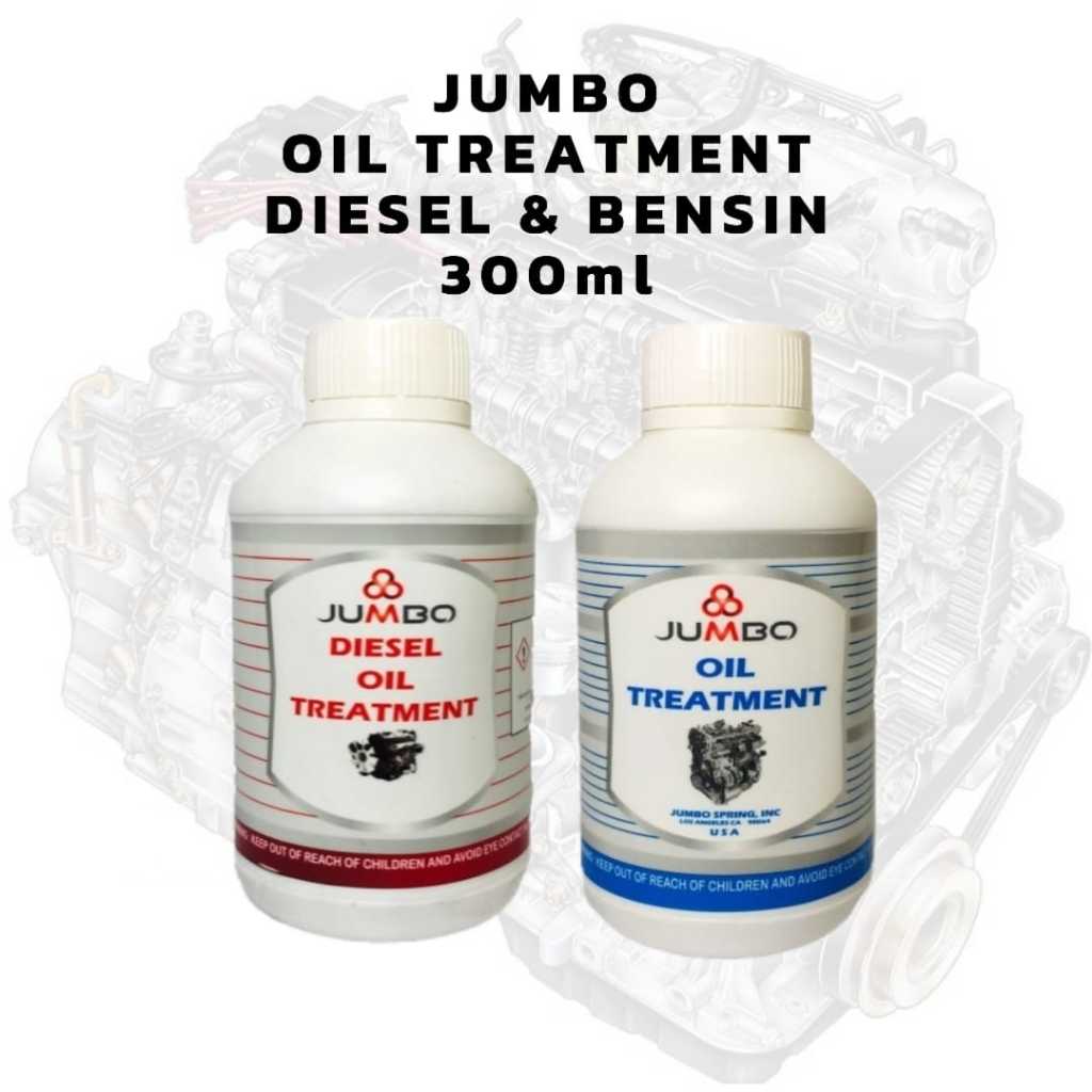 Jual Jumbo Oli Treatment Additive Engine Oil 300ml Aditif Anti Oksidan ...