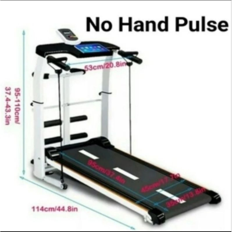 Jual Alat olahraga Treadmill Manual 4 fungsi dengan style kekinian ...