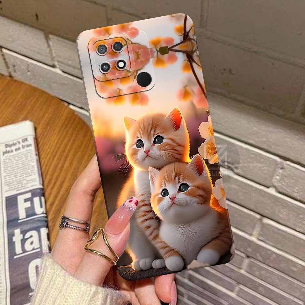 Jual Softcase Xiaomi Poco C40 Case Motif Kucing Case Hp Xiaomi Poco C40 ...