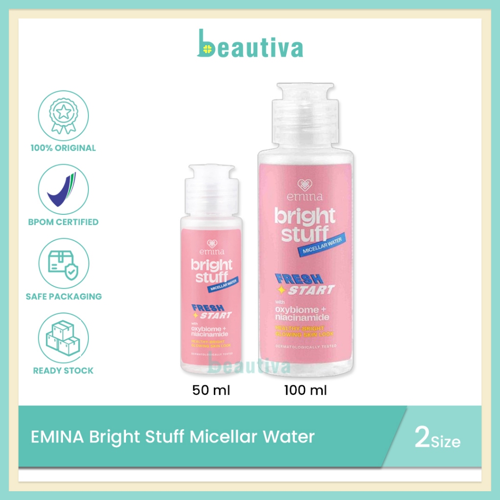 Jual Emina Bright Stuff Micellar Water | Shopee Indonesia