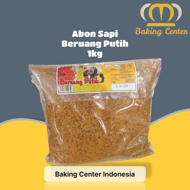 Jual Abon Sapi Beruang Putih 1kg | Shopee Indonesia