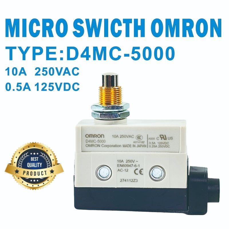 Jual LIMIT SWITCH/MICRO SWICTH OMRON D4MC 5000 | Shopee Indonesia
