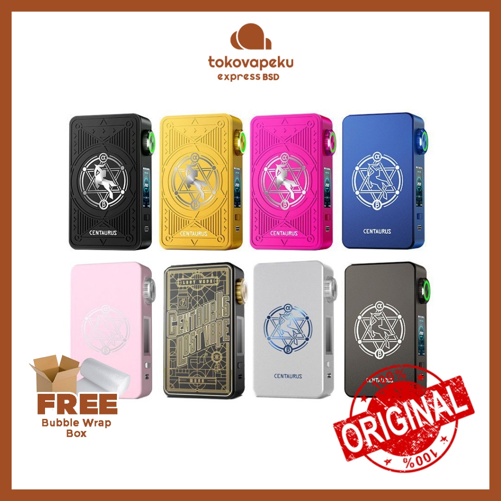 Jual MOD CENTAURUS M200 BOX MOD CENTAURUS 200W EDITION LOSTVAPE ...