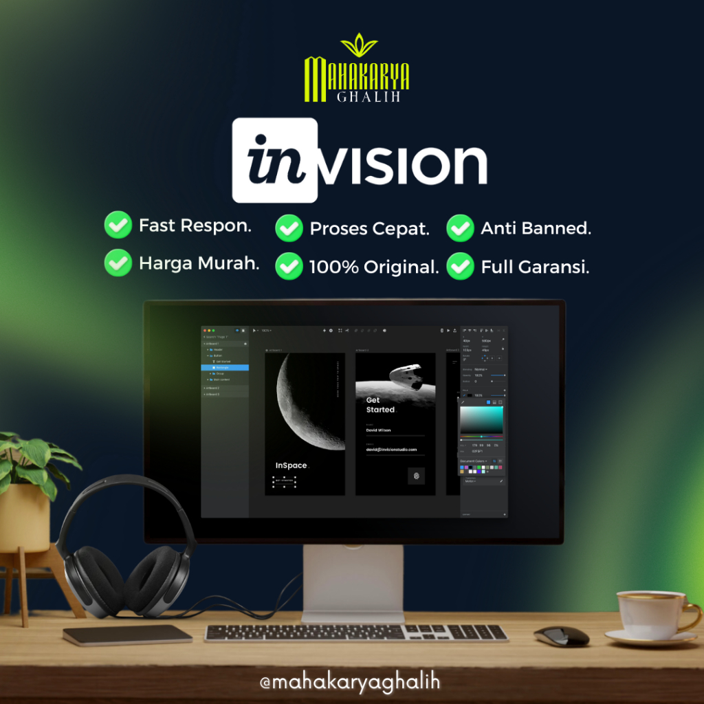 Jual InVision App: Akses Premium Desain & Kolaborasi Terbaik – Hemat ...