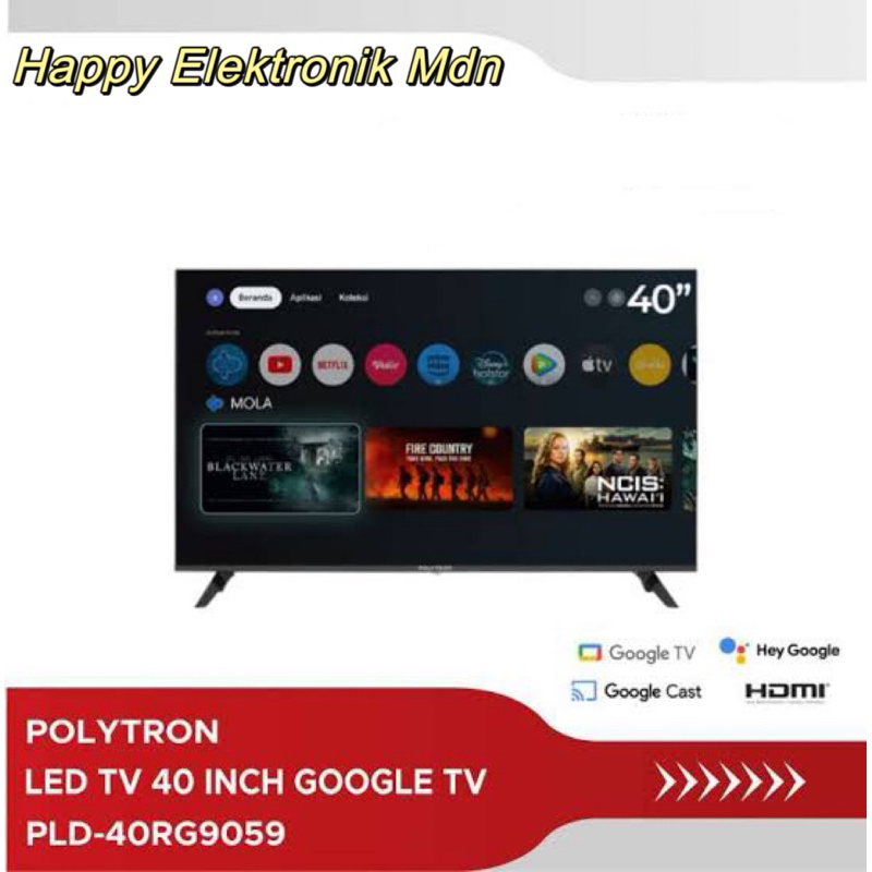 Jual POLYTRON GOOGLE TV 40 inch POLYTRON LED TV 40 INCH POLYTRON GOOGLE ...