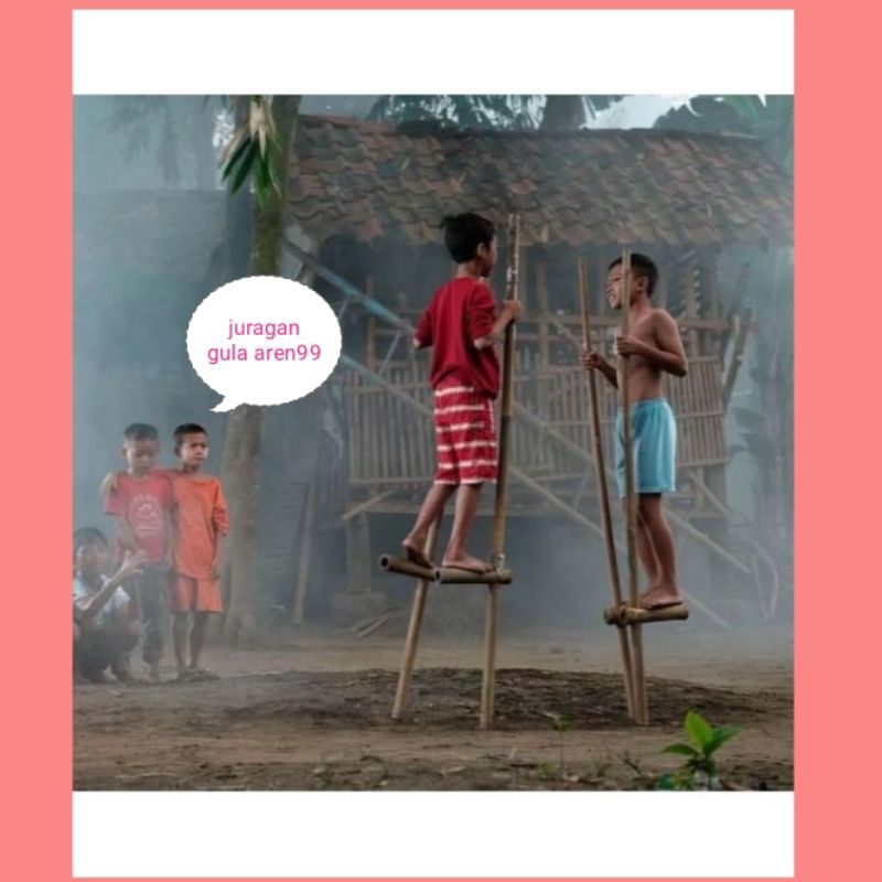 Jual egrang bambu , jongkrang anak ,mainan tradisional anak mainan ...