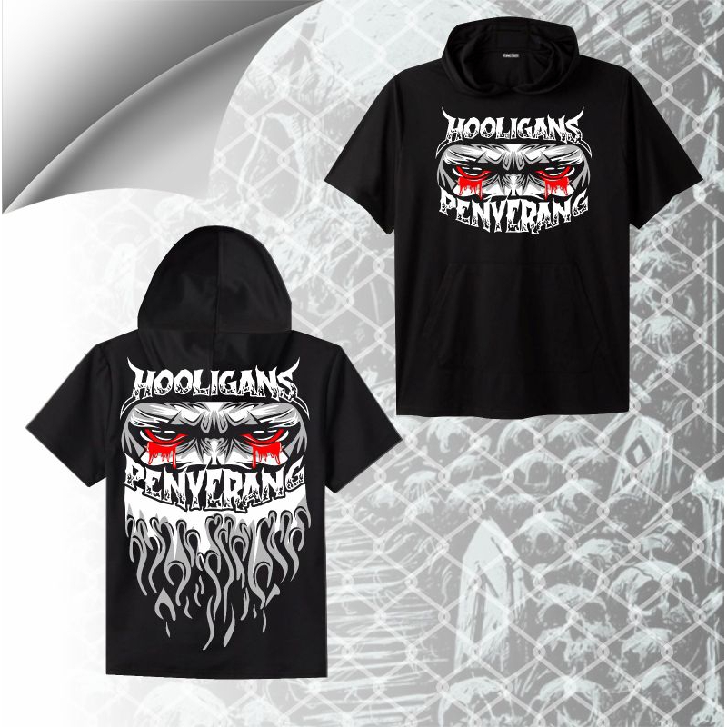 Jual Ts Hoodie Netral Hooligans Penyerang Desain Terbaru Motif 2 Sablon Dtf Anti Luntur Sweater ...