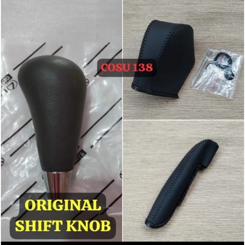 Jual sarung cover kulit asli gigi shift knob transmisi matic Avanza ...