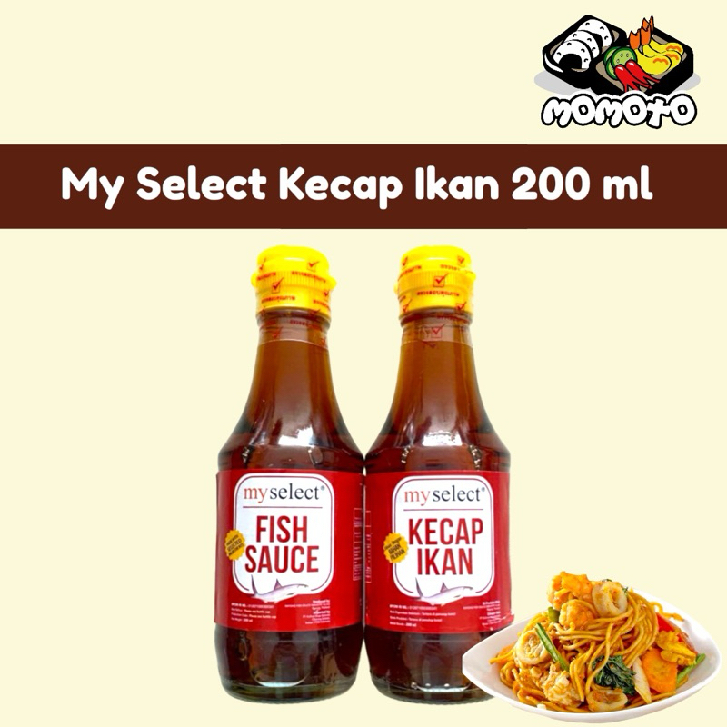 Jual My Select Kecap Ikan Halal 200 ml Fish Sauce Anchovy Chinese ...