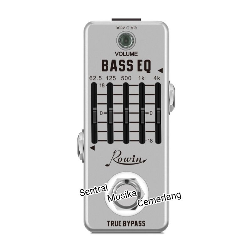 Jual Pedal Efek Bass Equalizer Gitar Bass EQ Equalizer Rowin Bass EQ Rowin LEF-317B | Shopee ...