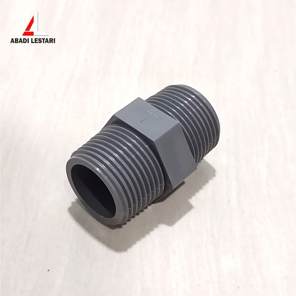Jual DOUBLE NEPEL PVC RUCIKA AW 1/2 INCH - 3/4 INCH - 1 INCH / DOBEL NEPEL PVC PLASTIK RUCIKA AW ...