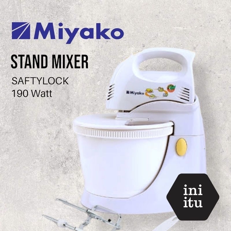 Jual Miyako stand mixer kue SM - 625 / MIXER COM MIYAKO Dengan Tempat ...